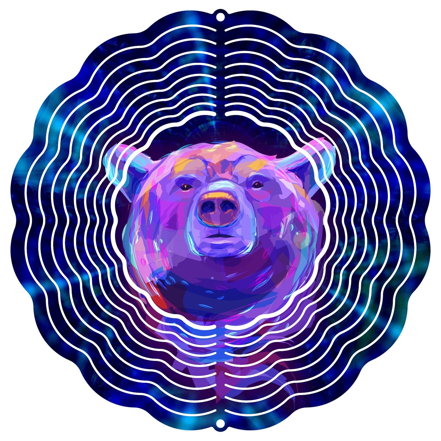 Indigo Bear Wind Spinner | Michaels