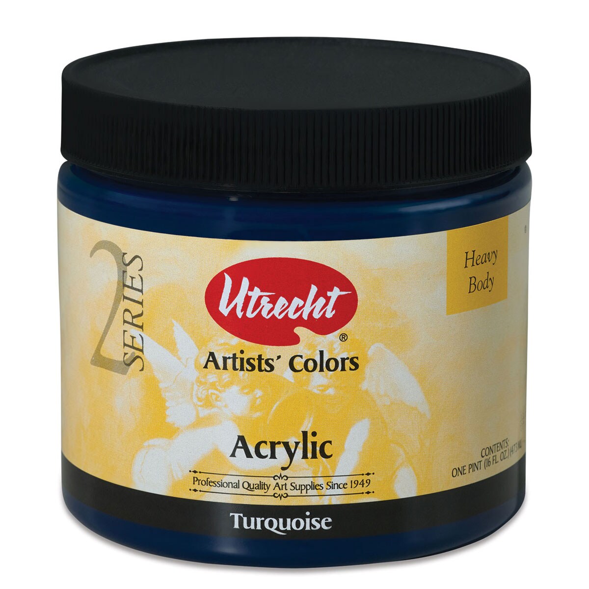 Utrecht Artists' Acrylic Paint - Turquoise, Pint | Michaels