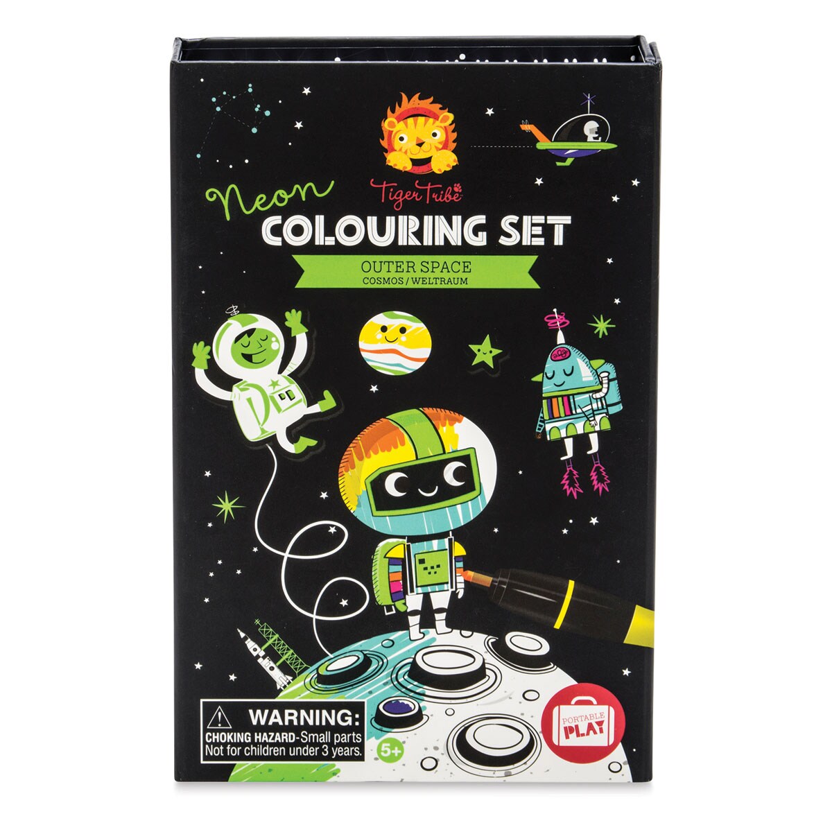 Tiger Tribe Outer Space Neon Coloring Set | Michaels