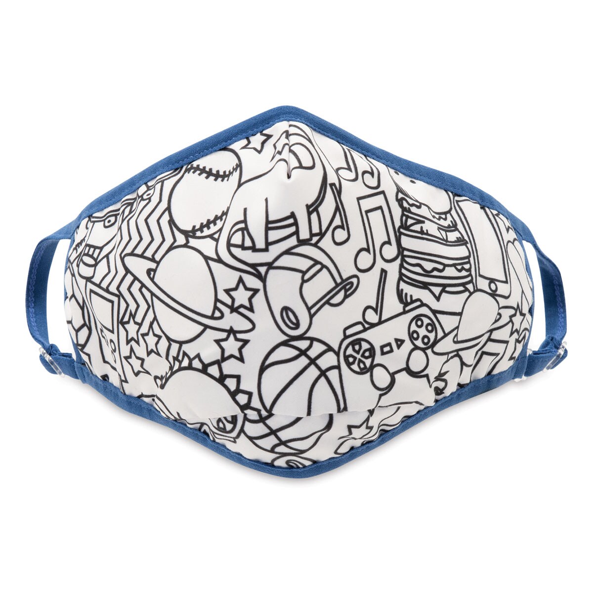 Iscream Color Me Face Masks, Navy | Michaels