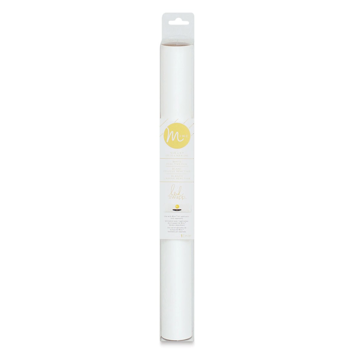 Heidi Swapp Minc Reactive Foil - White, 12" x 5 ft | Michaels