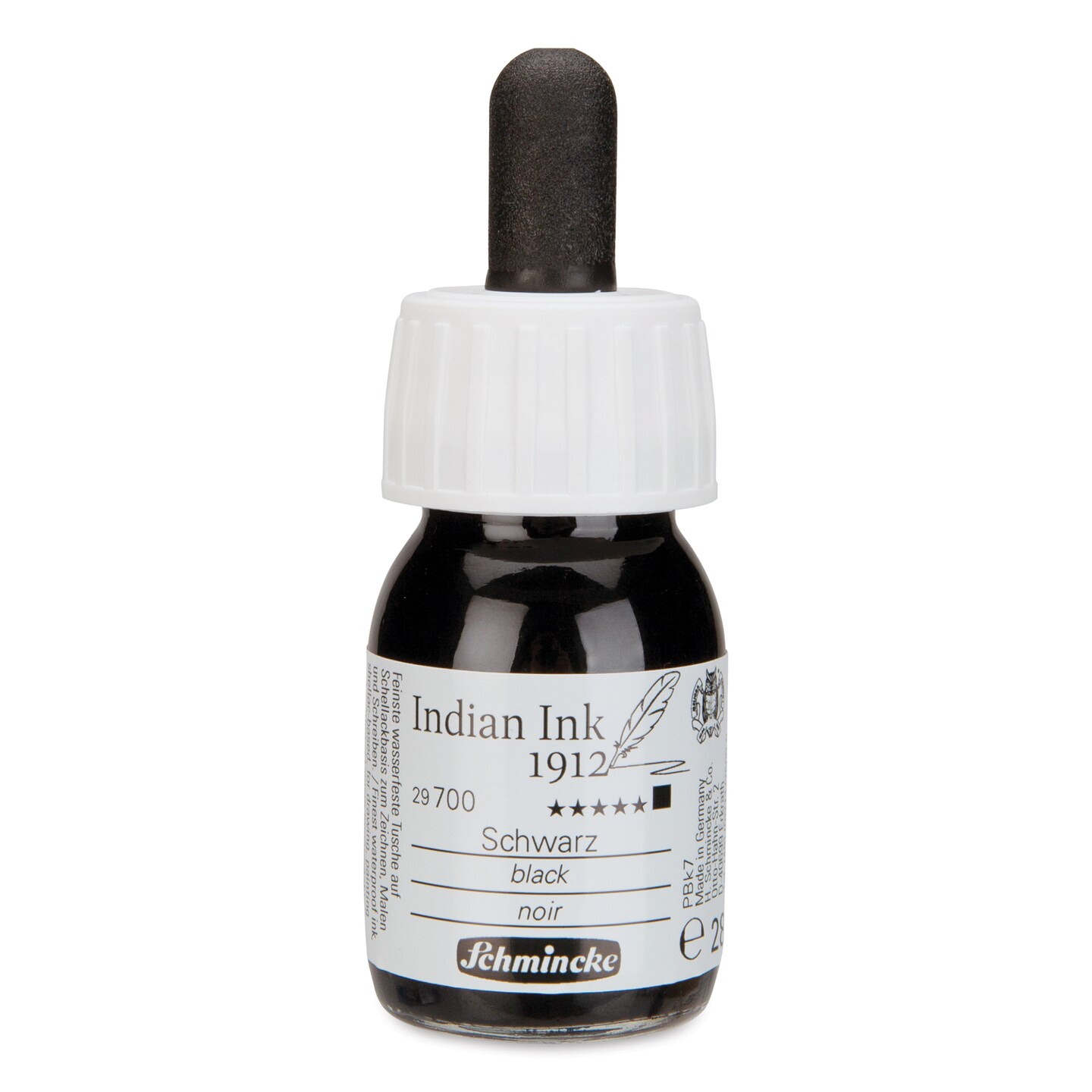 Schmincke Indian Ink 1912 - Black, 28 ml | Michaels