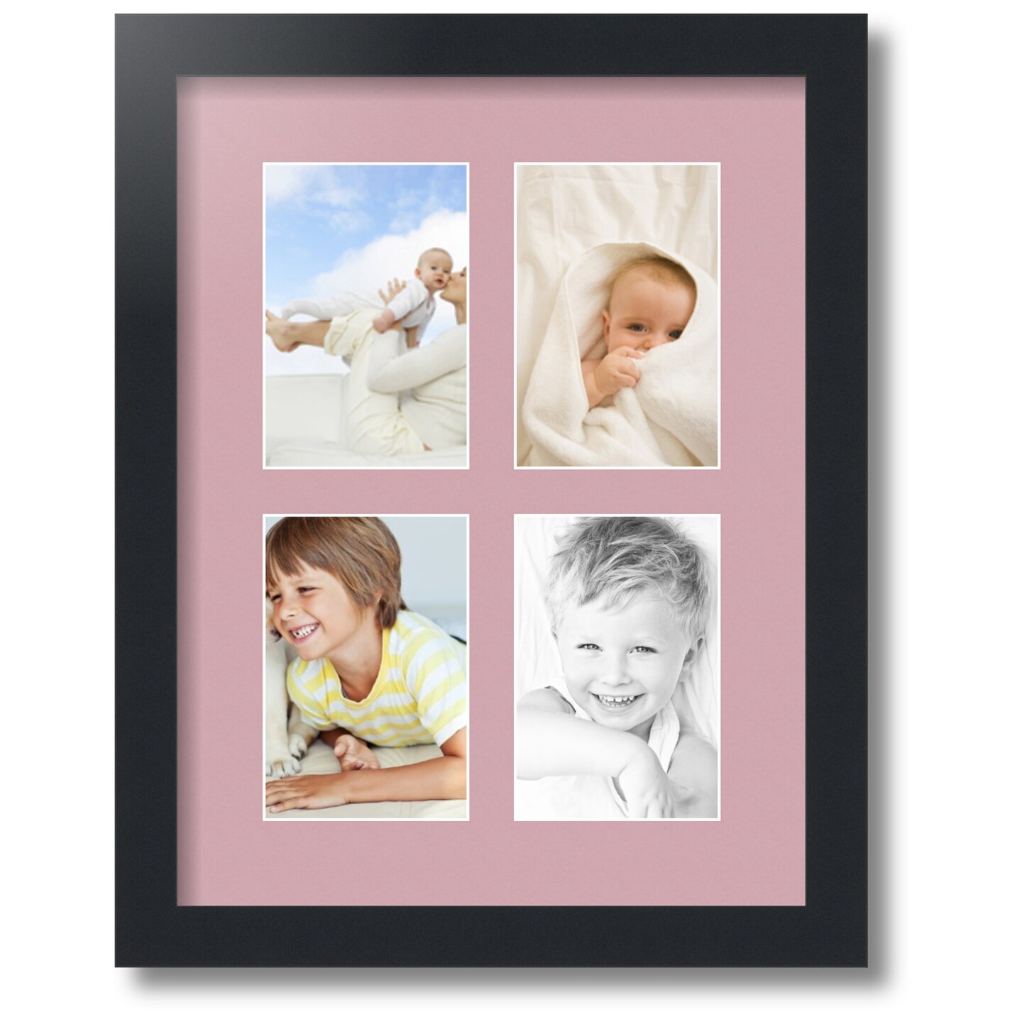 ArtToFrames Collage Photo Picture Frame with 4 - 4x6 inch Openings ...