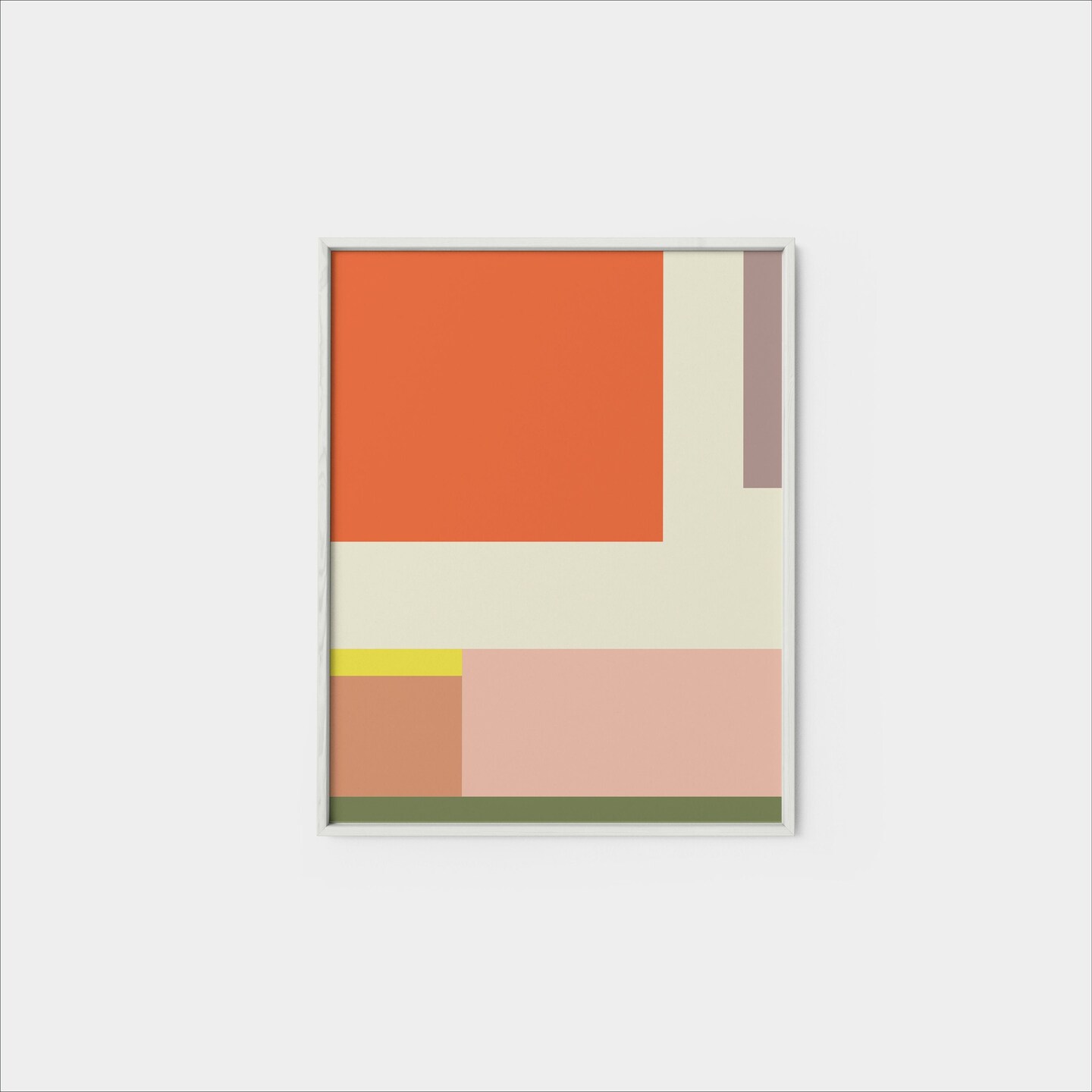 Minmod Geo Print Fine Art Print Michaels