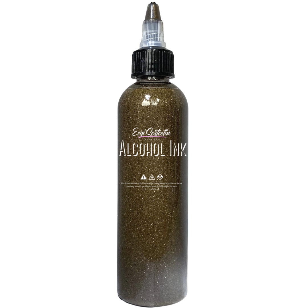 Premium Alcohol Ink | Metallic and Vibrant | High Saturated Unique ...