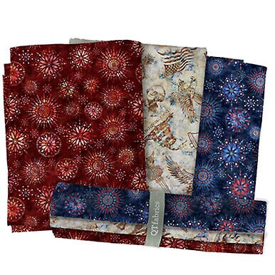 Liberty Glory and Freedom 3 Yard Bundle Cotton by Quilting Treasures ...