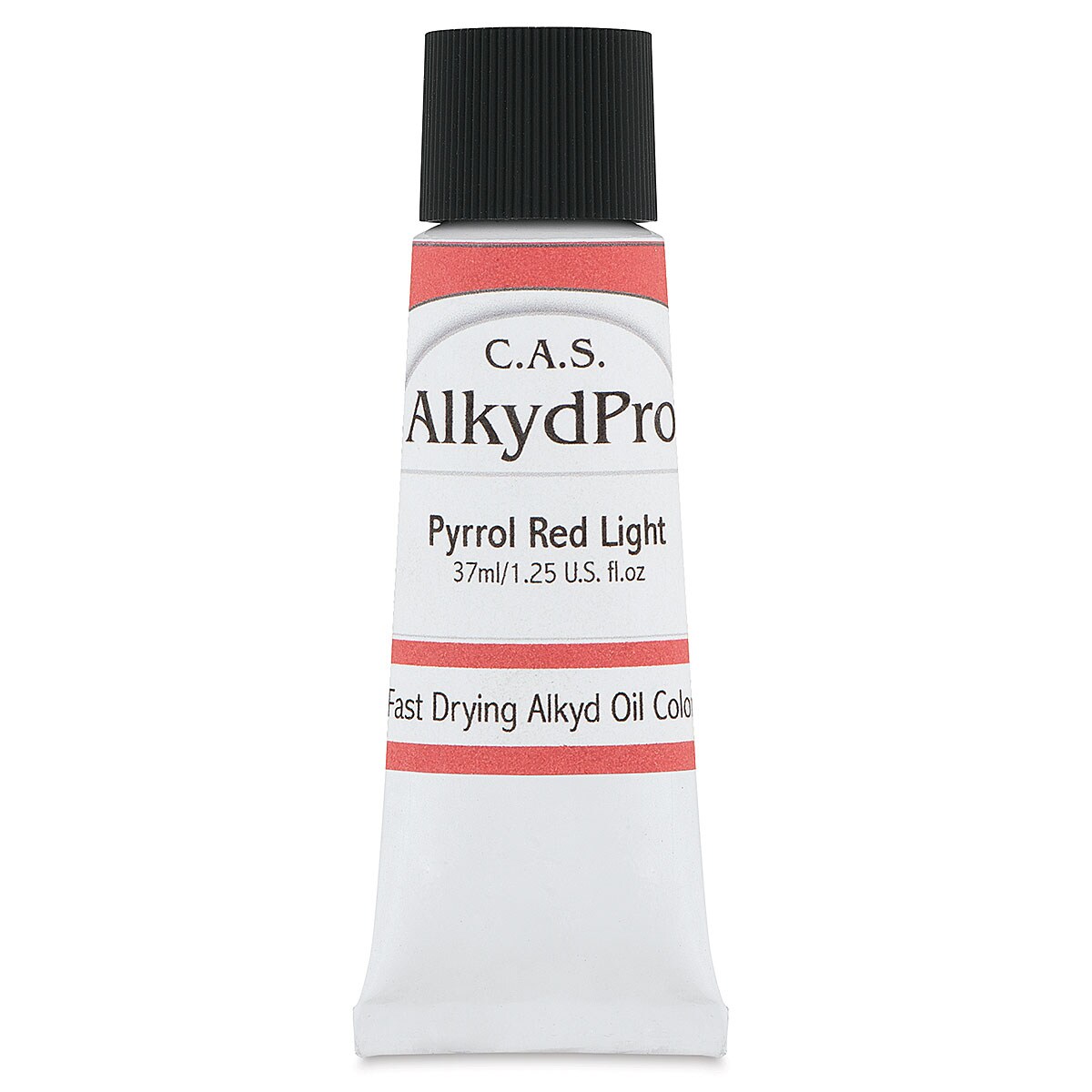 CAS AlkydPro Fast-Drying Alkyd Oil Color - Pyrrol Red Light, 37 ml tube ...