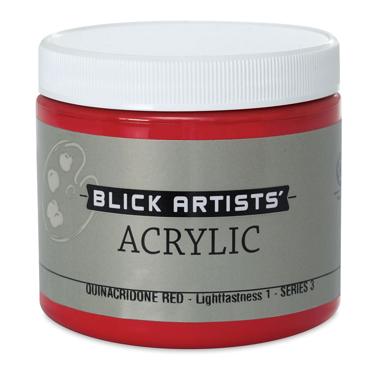 Blick Artists' Acrylic - Quinacridone Red, 16 oz jar, Color: Red, Count ...