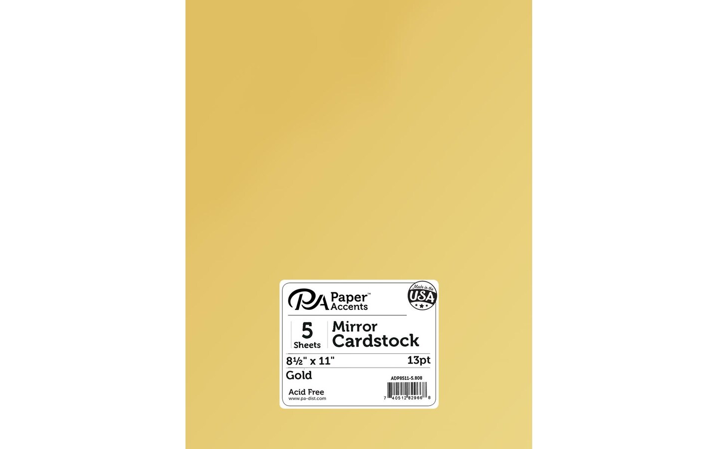 Accent Design Paper Accents 12-X-12-Inch Gold | Michaels