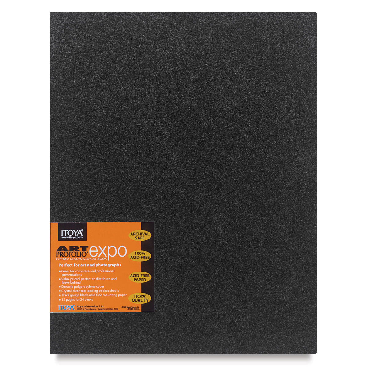 Itoya Art Profolio Expo - 11" x 14", Black, Portrait | Michaels