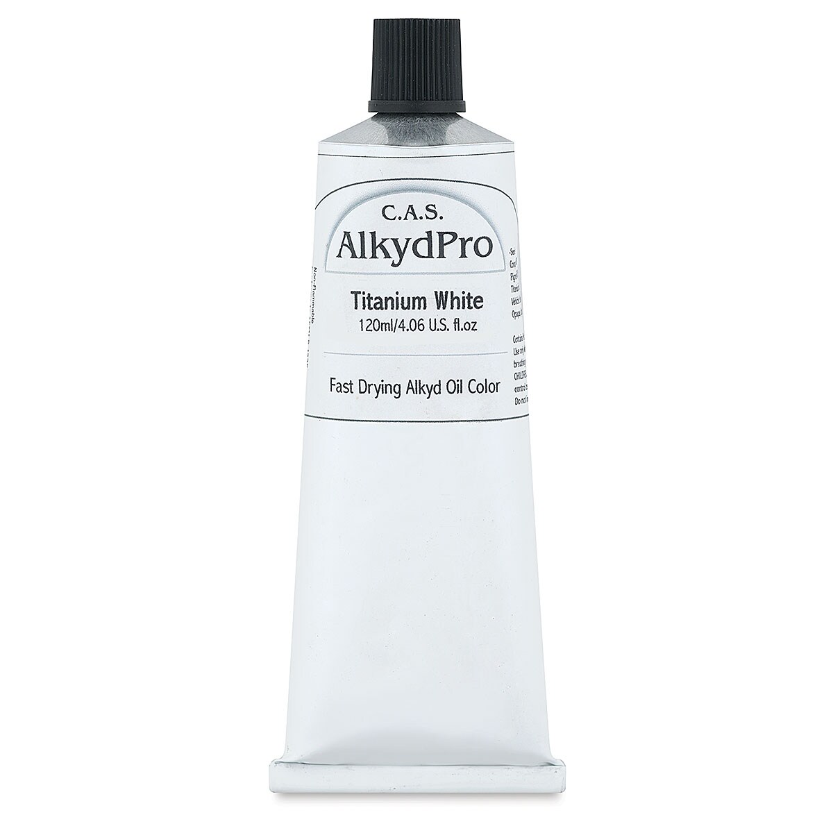 CAS AlkydPro Fast-Drying Alkyd Oil Color - Titanium White, 120 ml tube ...