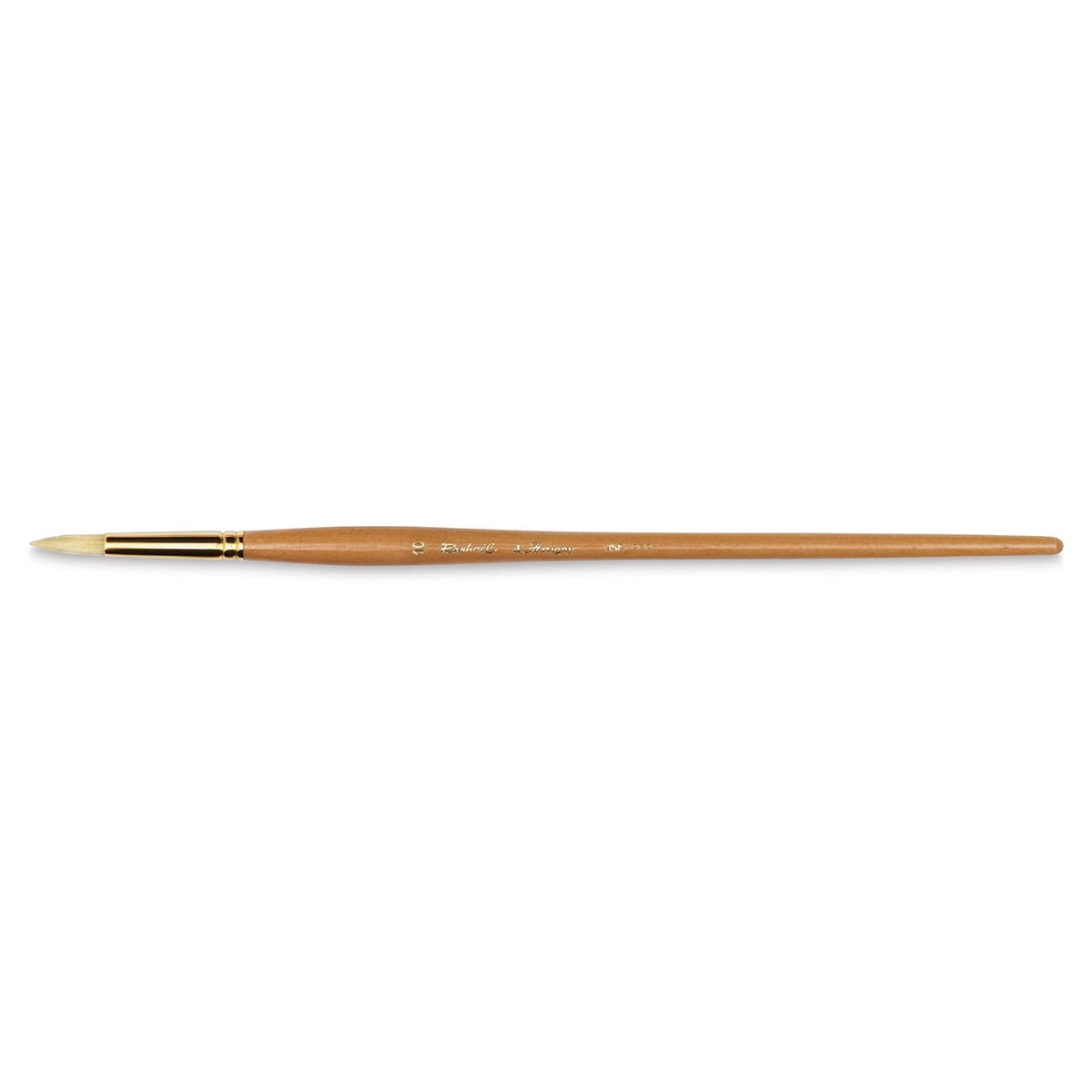 Raphaël D'Artigny Interlocked White Bristle Brush - Round, Long Handle ...