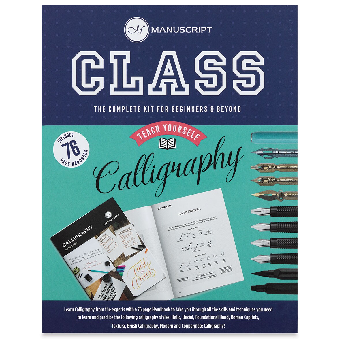Manuscript Class Teach Yourself Calligraphy Kit | Michaels
