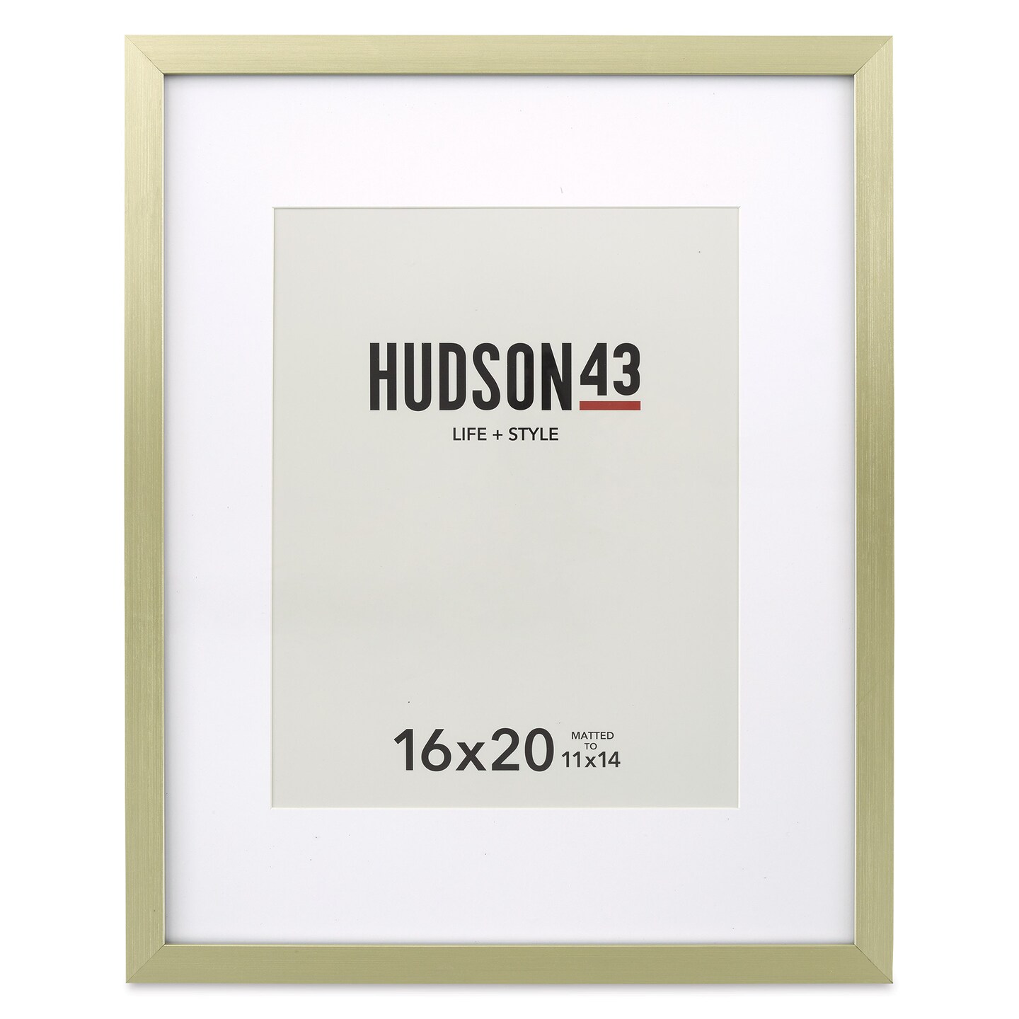 Hudson 43 Gallery Metallic Frames - Brass, 16" x 20" | Michaels