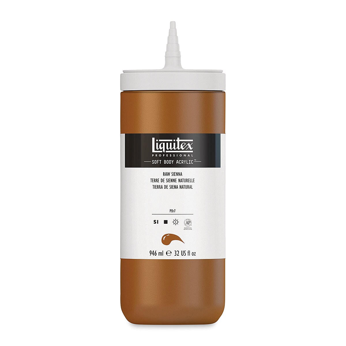 Liquitex Soft Body Artist Acrylics - Raw Sienna, 946 ml | Michaels