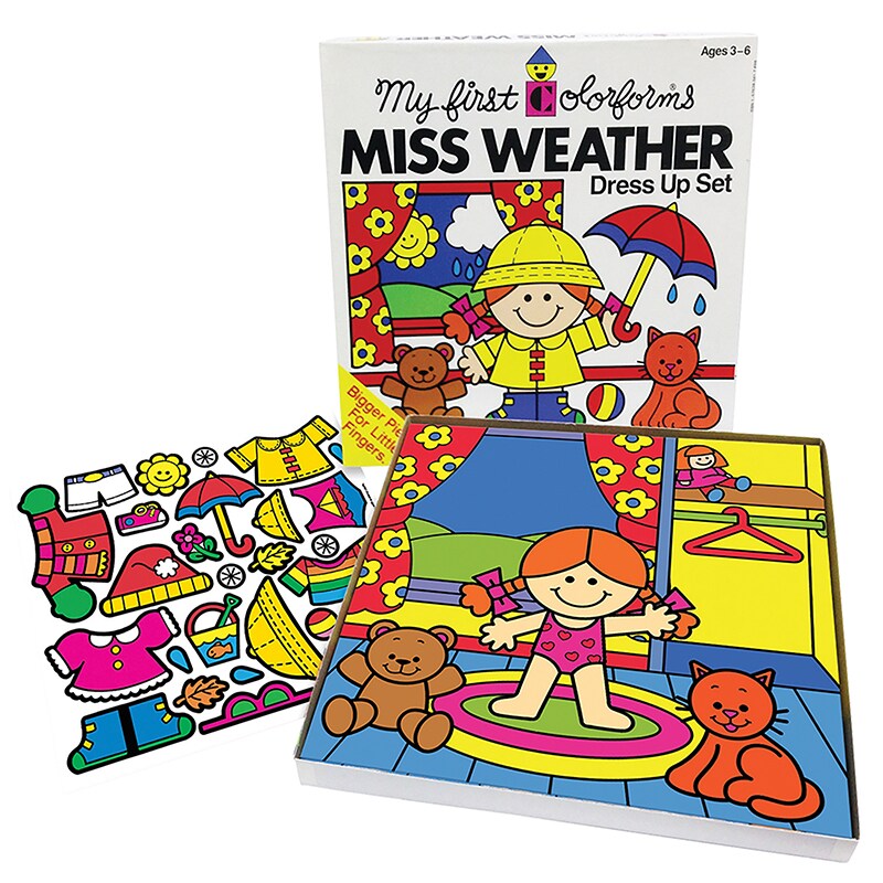 My First Colorforms® Miss Weather Dress Up Set | Michaels