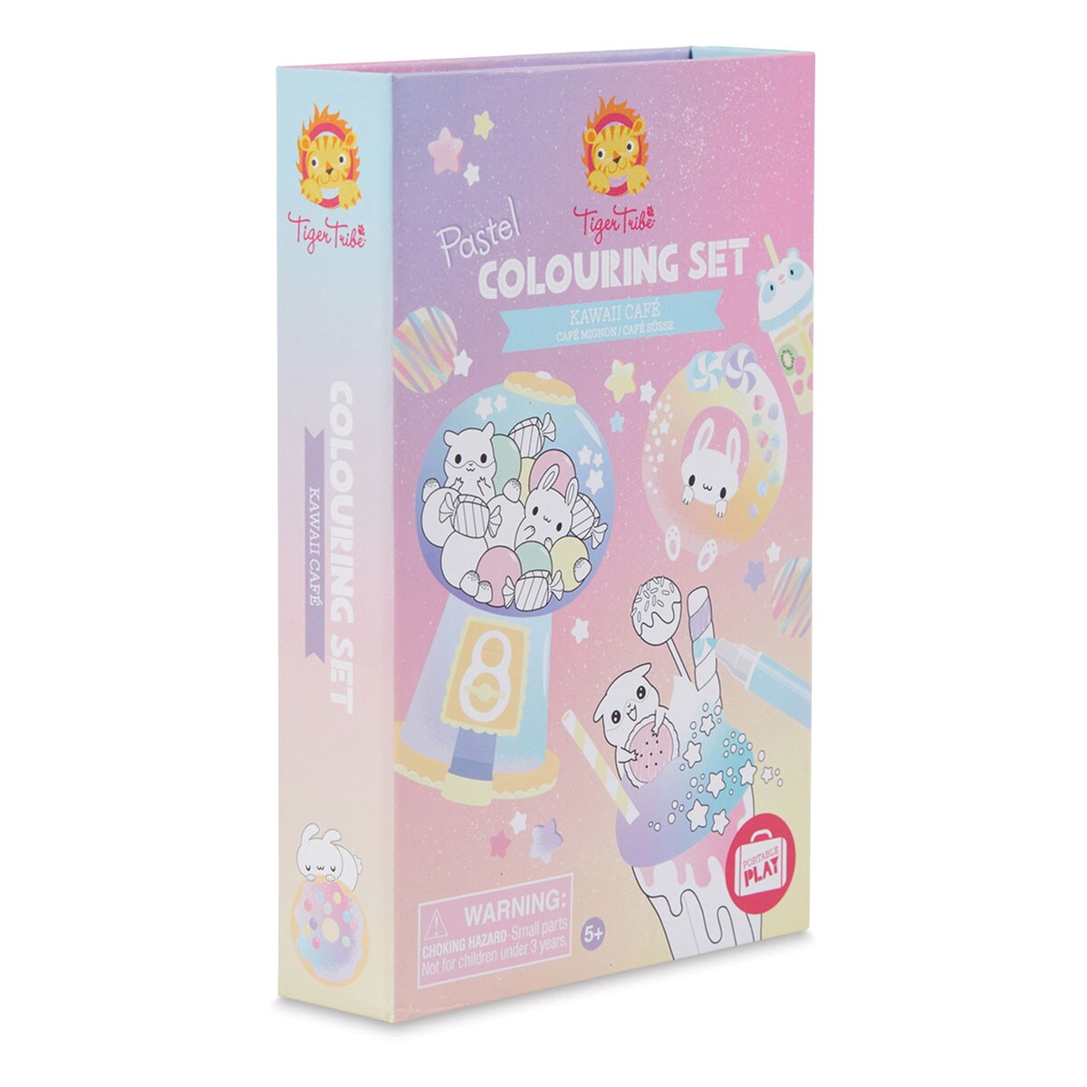 Tiger Tribe Kawaii Café Pastel Coloring Set | Michaels