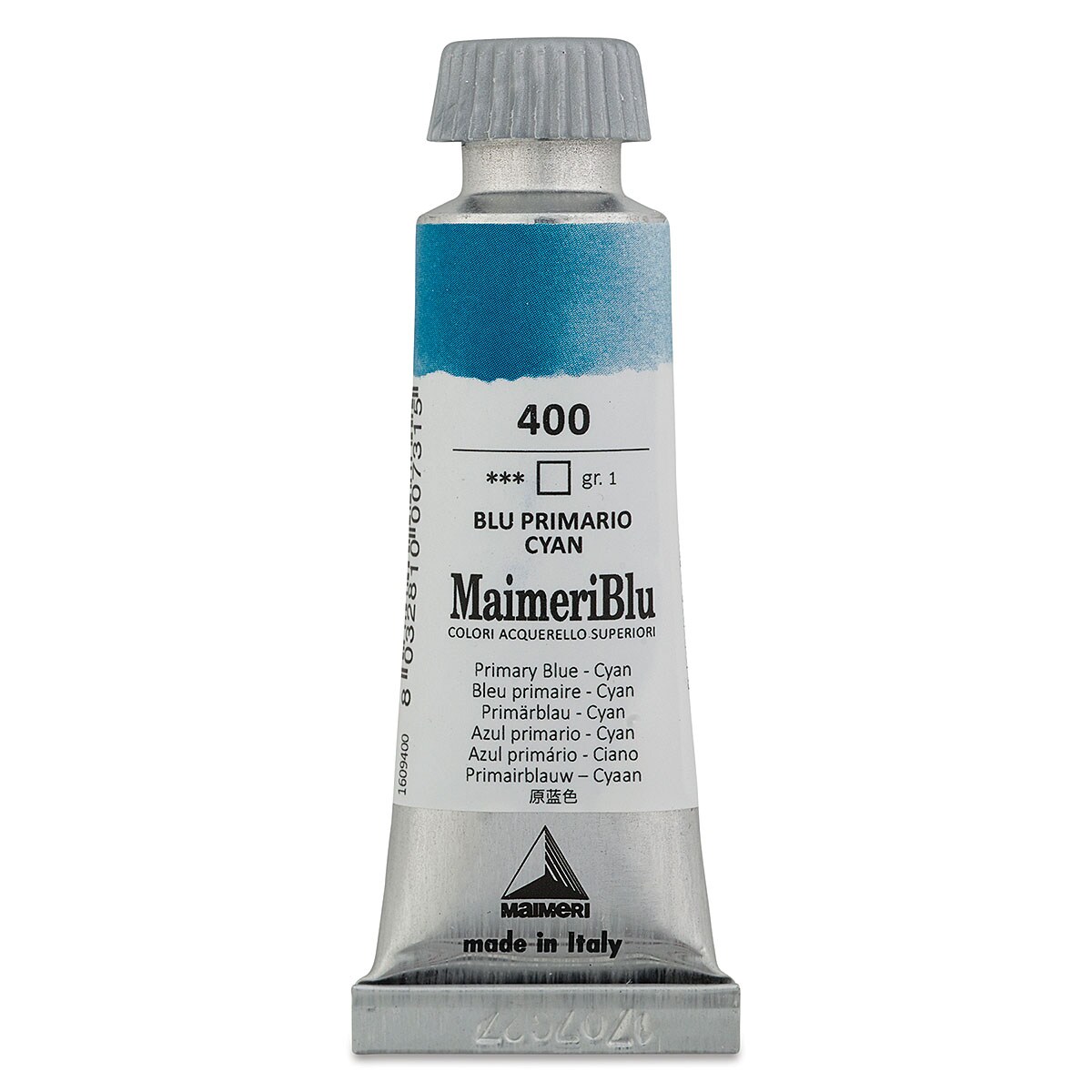 Maimeri Blu Artist Watercolor - Primary Blue Cyan, 12 ml Tube | Michaels