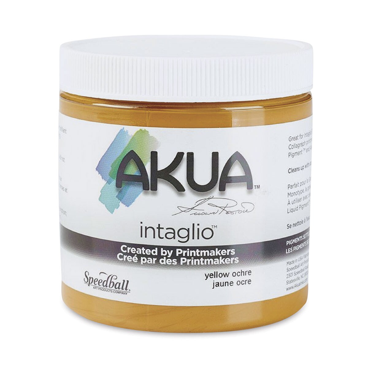 Akua Intaglio Ink - Yellow Ochre, 237 ml | Michaels