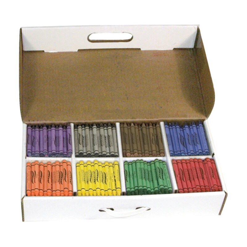 Crayons, Master Pack, 8 Colors (50 Each), 400 Count | Michaels