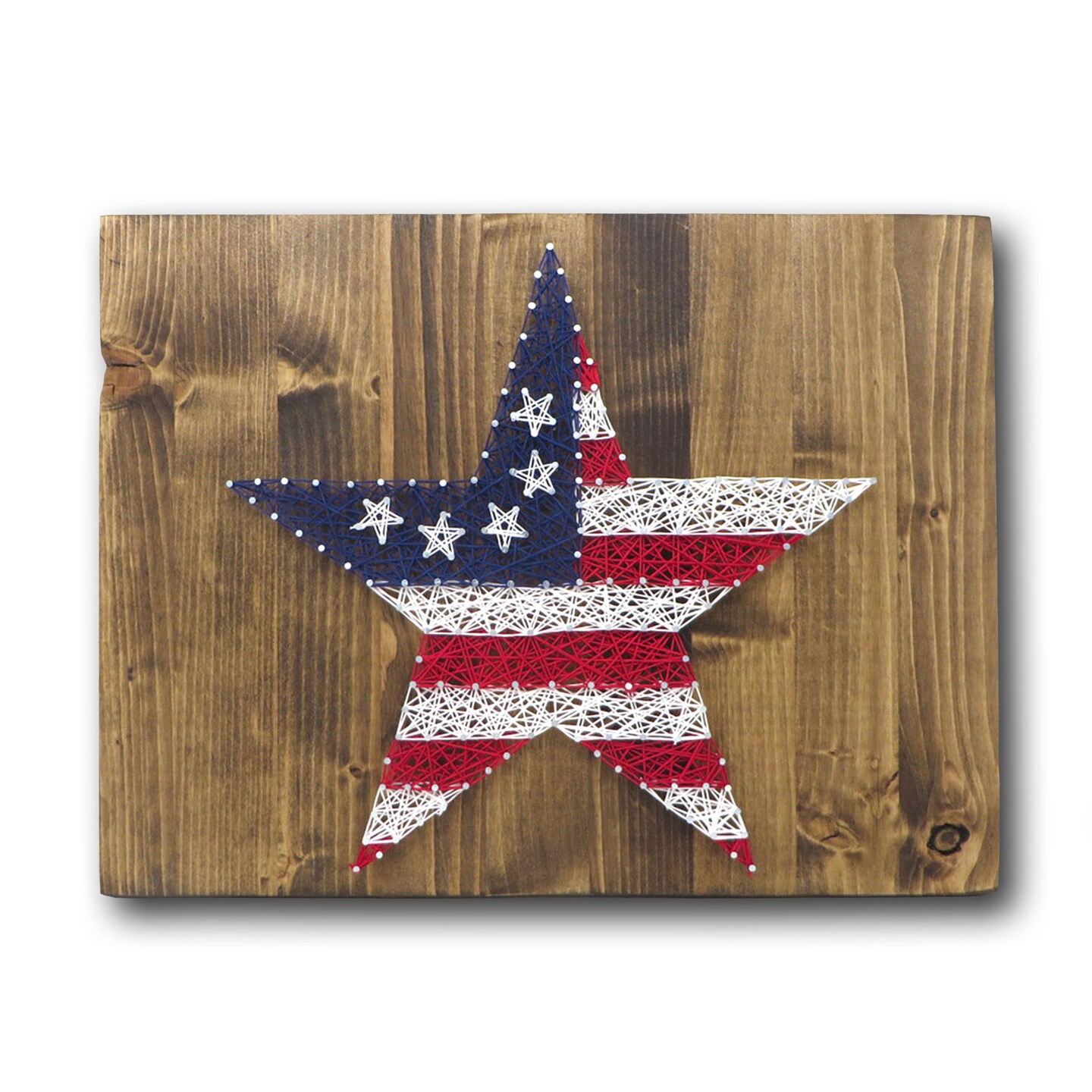 American Flag String Art Kit | DIY Kit Includes All Needed Craft ...