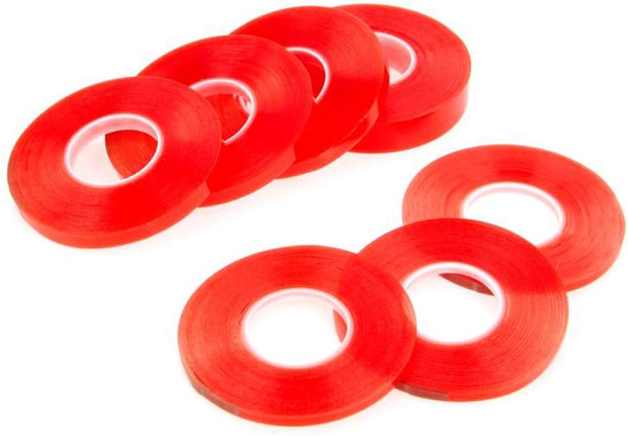 Red Line Tape 7 Roll Pack - Three 3mm, Four 12mm | Michaels