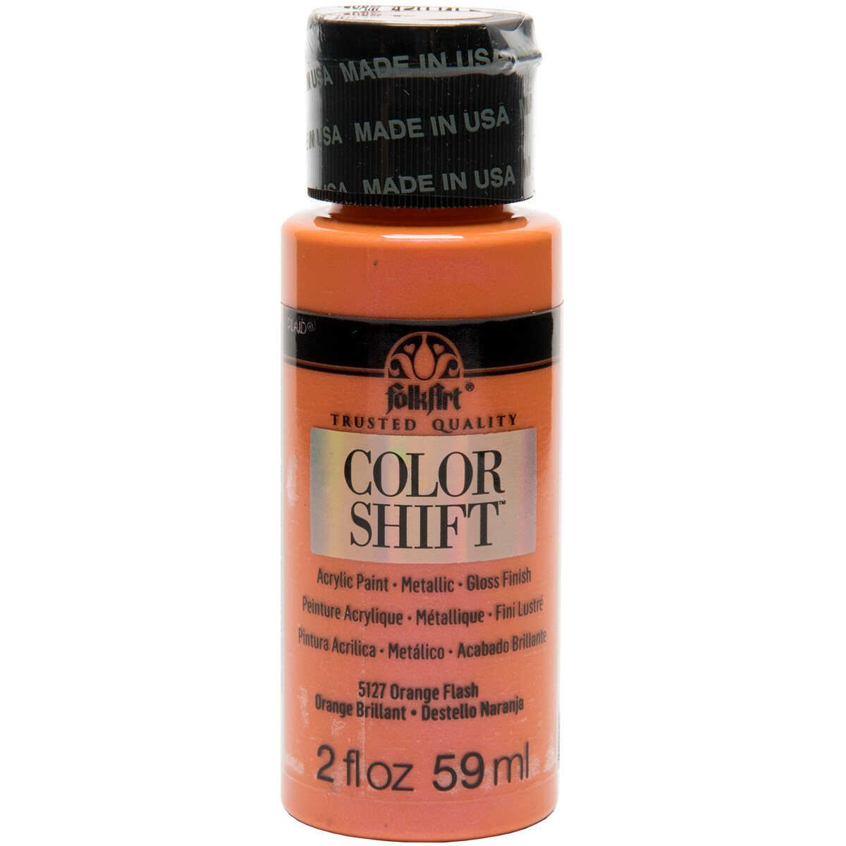 FolkArt Color Shift Paint 2oz-Orange Flash | Michaels