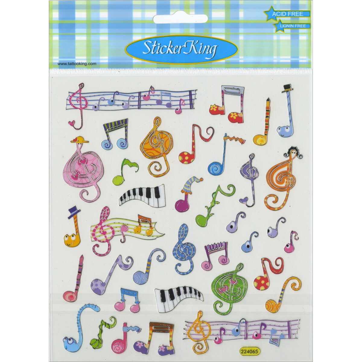 Sticker King Stickers-Music Notes | Michaels