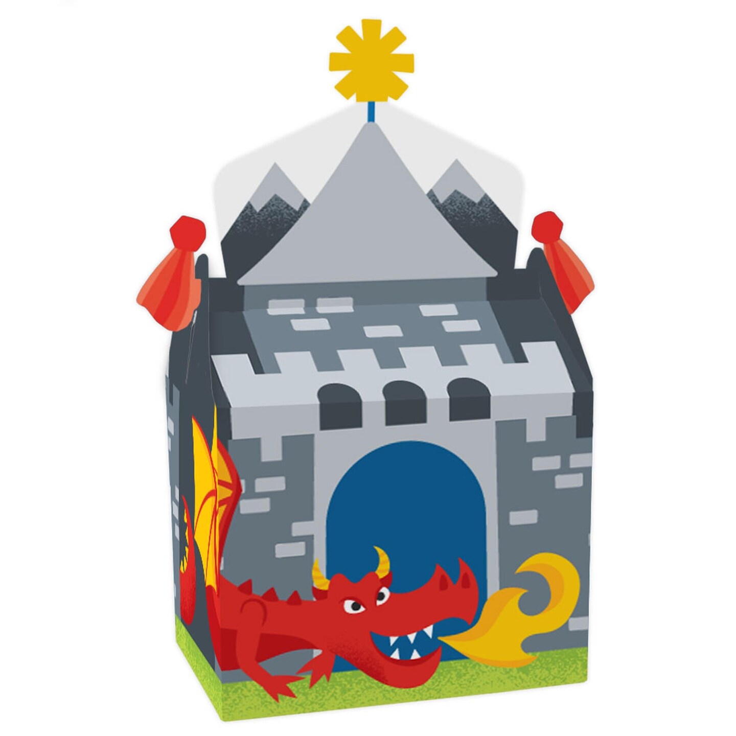 Big Dot of Happiness Calling All Knights and Dragons - Treat Box Party ...