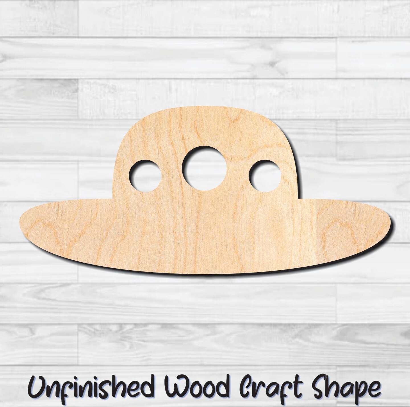 UFO Alien Space Ship Unfinished Wood Shape Blank Laser Engraved Cut Out ...