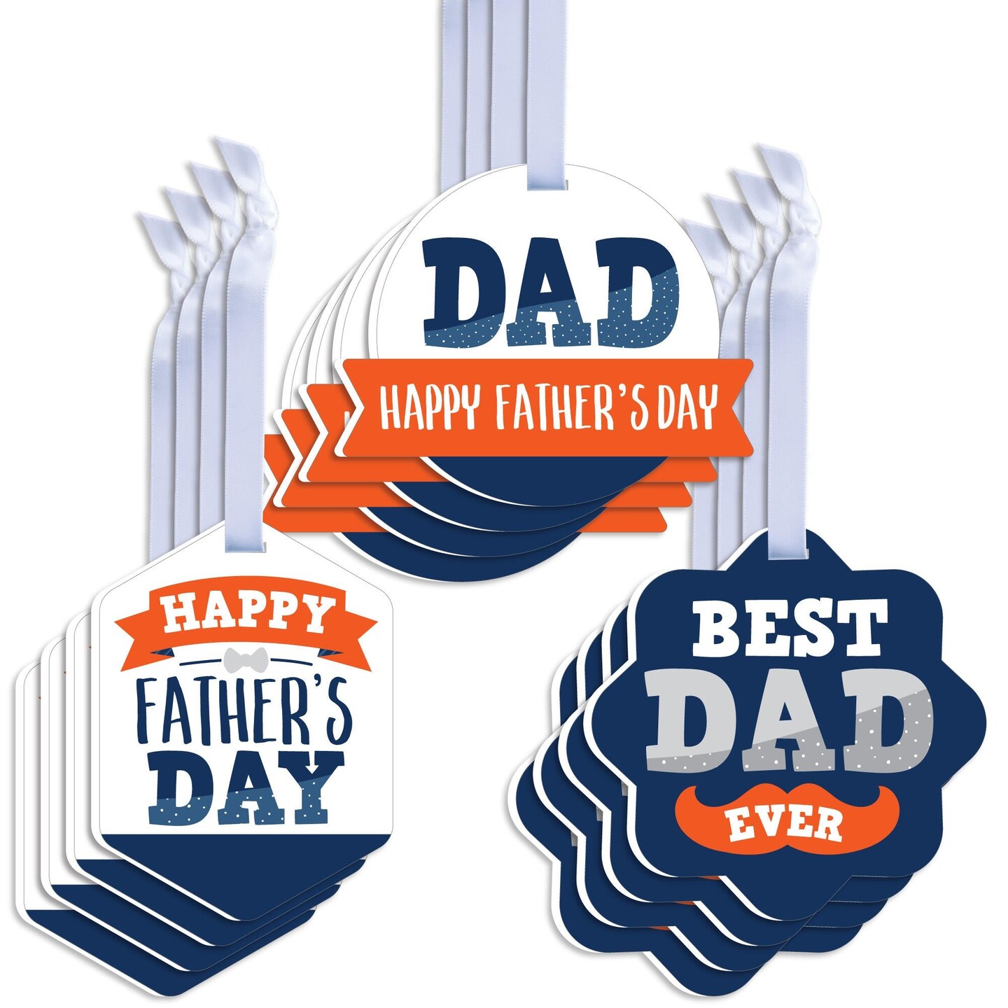 Big Dot of Happiness Happy Father's Day - Assorted Hanging We Love Dad ...