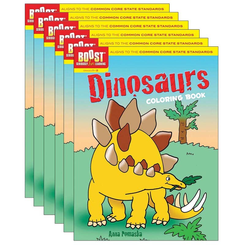 Dinosaurs Coloring Book, Pack Of 6 | Michaels