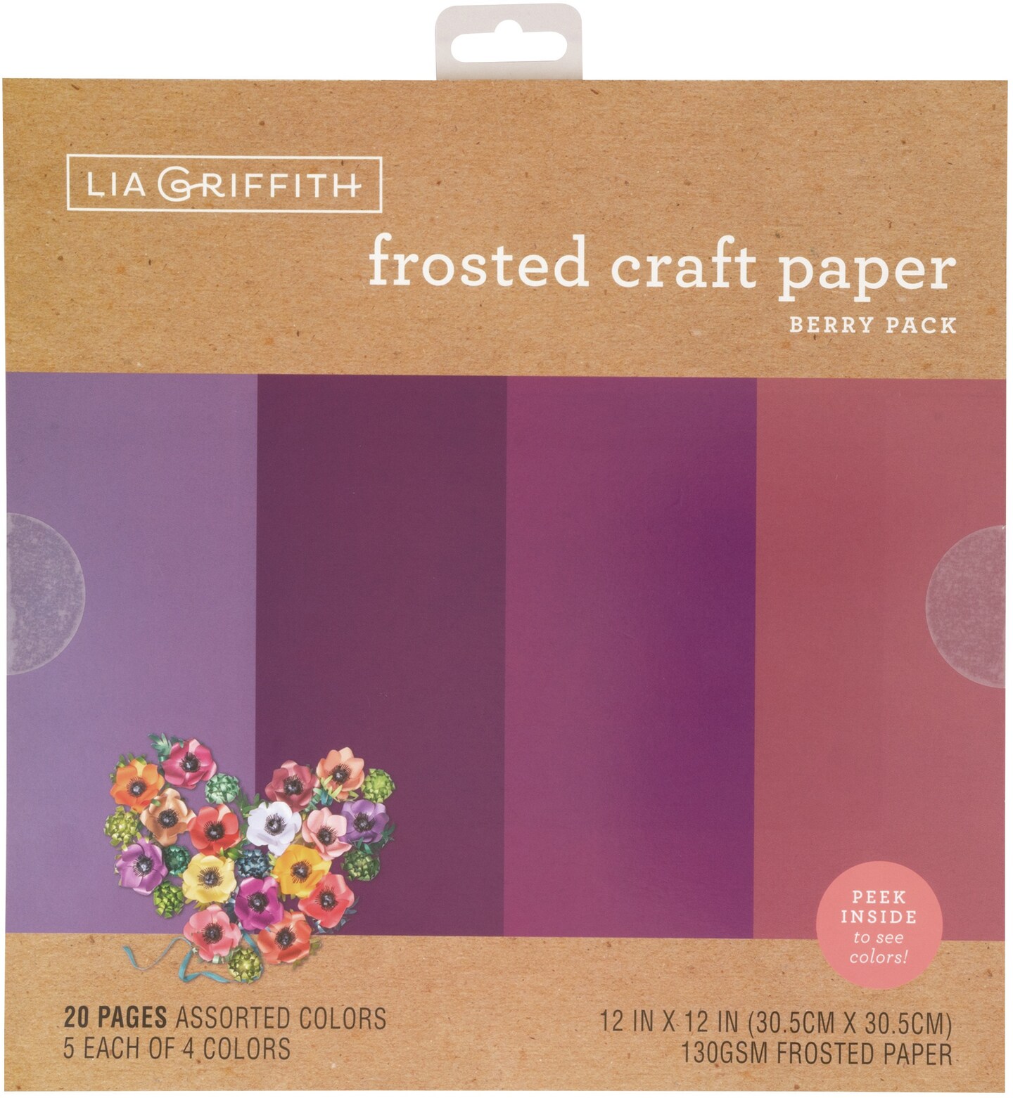 Frosted Craft Tissue Paper 12"X12" 20/Pkg-Berry-Purples | Michaels