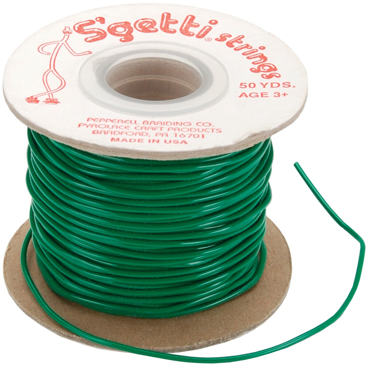 S'getti Strings Plastic Lacing 50yd-Kelly Green | Michaels