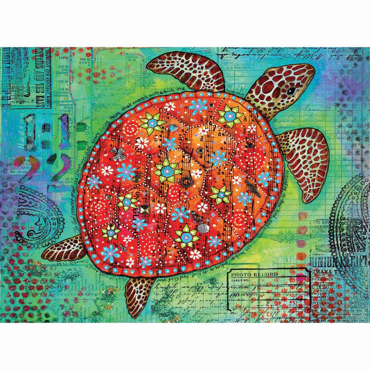 Karmin International Mosaic Turtle Jigsaw Puzzle | Michaels