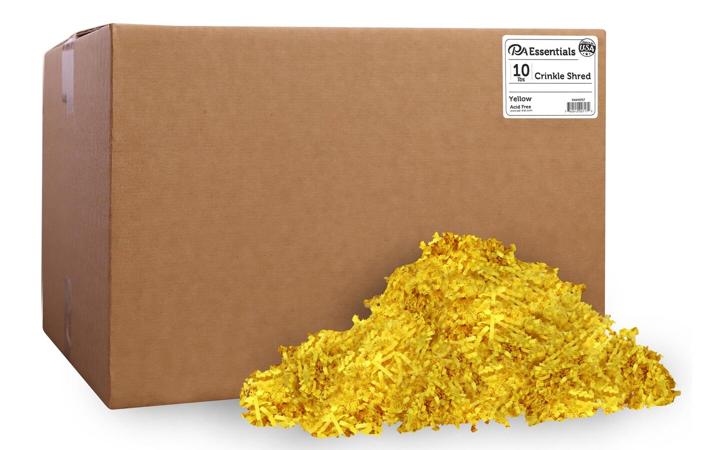 PA Ess Crinkle Shred Box 10lb Yellow | Michaels