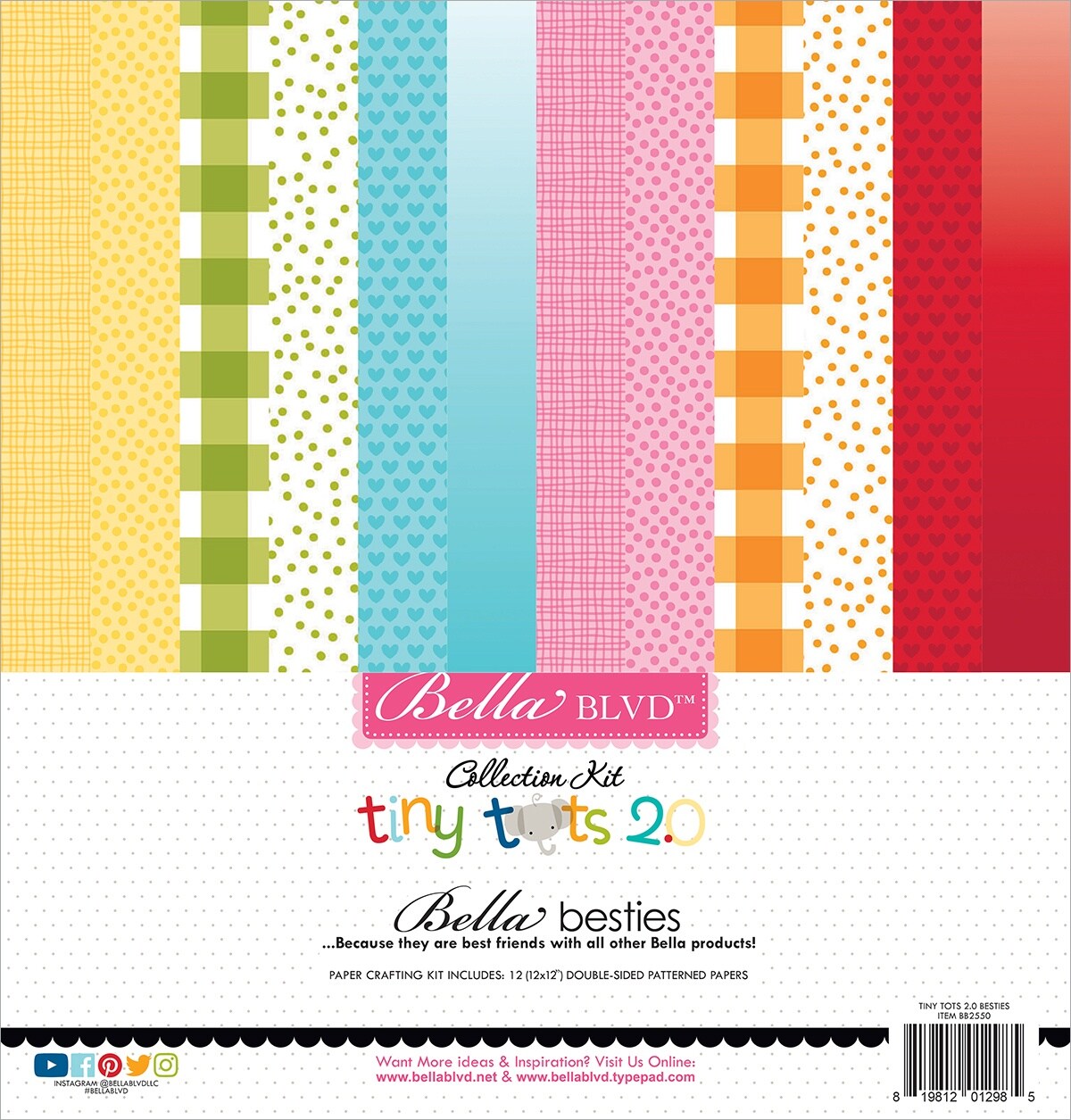 Bella Blvd Besties Collection Kit 12"X12"-Tiny Tots 2.0 | Michaels