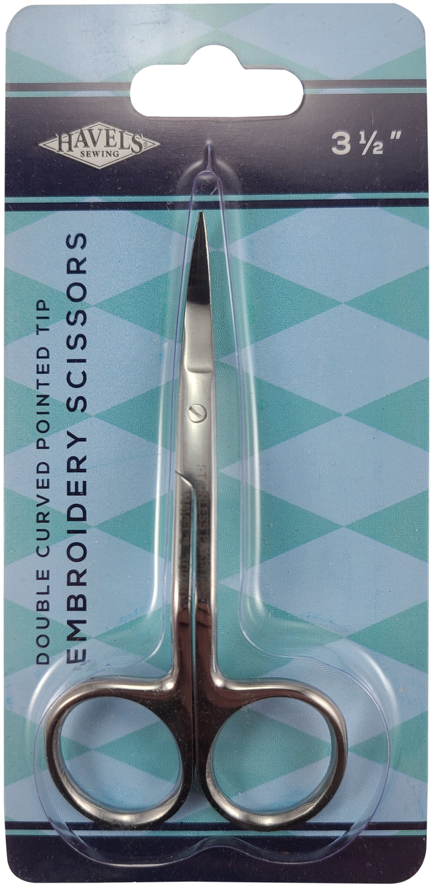 Havel's Double-Curved Embroidery Scissors 3.5"-Silver | Michaels