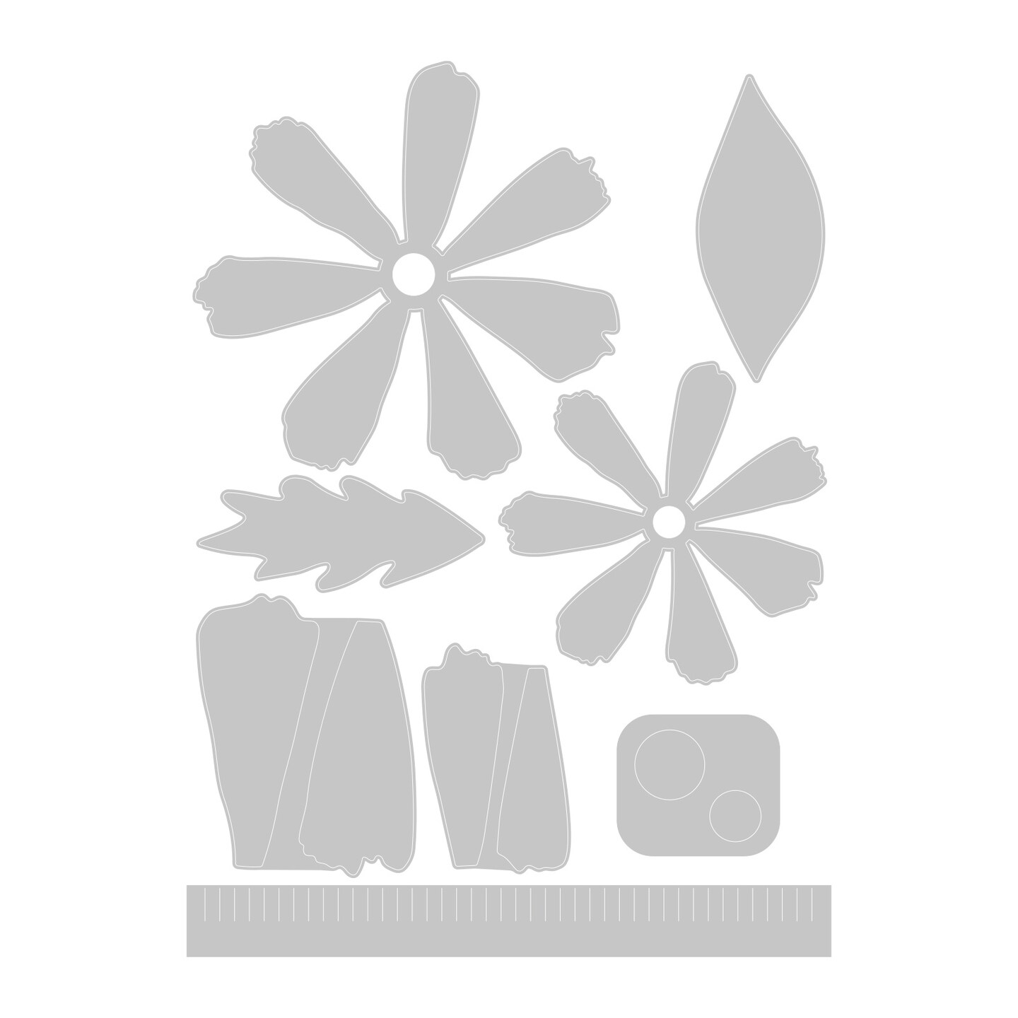 Sizzix Thinlits Dies By Jess Slack 8/Pkg-Daisy Flower Mix | Michaels