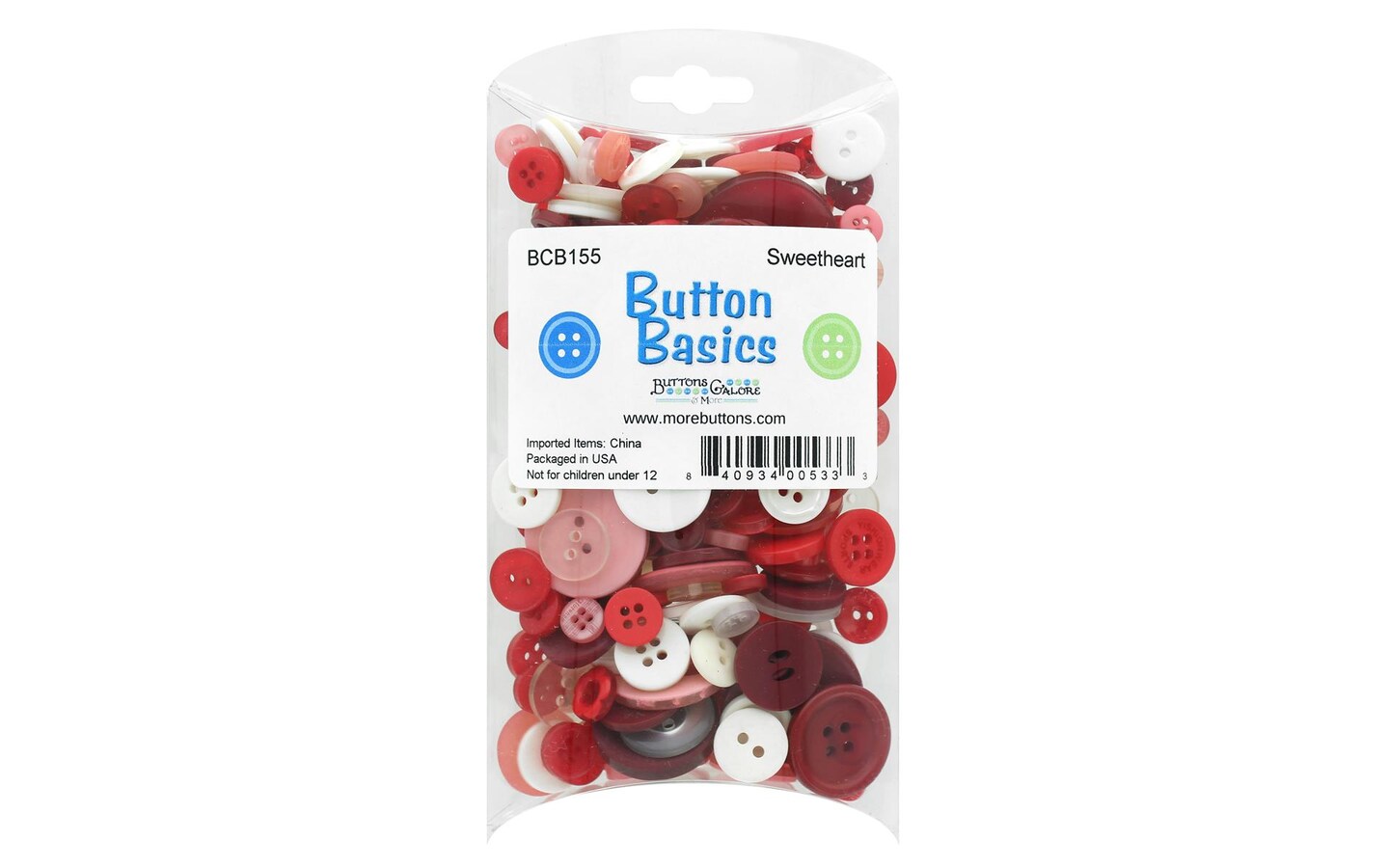 Buttons Galore Button Basics Sweetheart Mix | Michaels