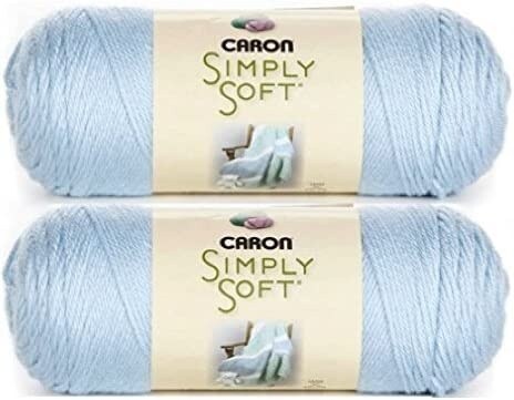 (Pack of 2) Caron Simply Soft Solids Yarn-Soft Blue | Michaels