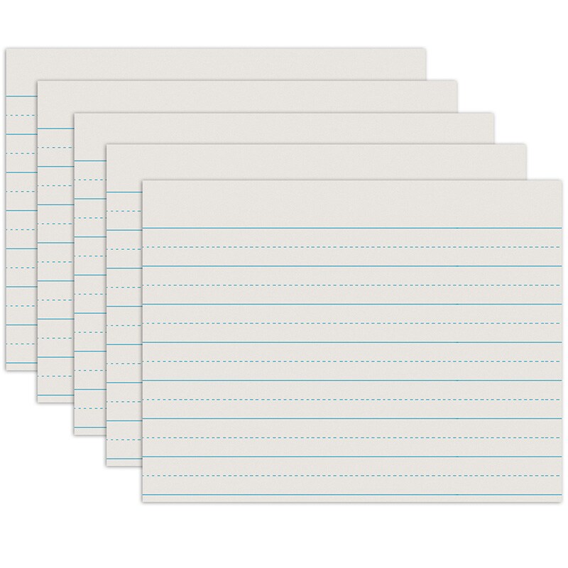 Newsprint Handwriting Paper, Alternate Dotted, Grade 1, 1" x 1/2" Ruled ...