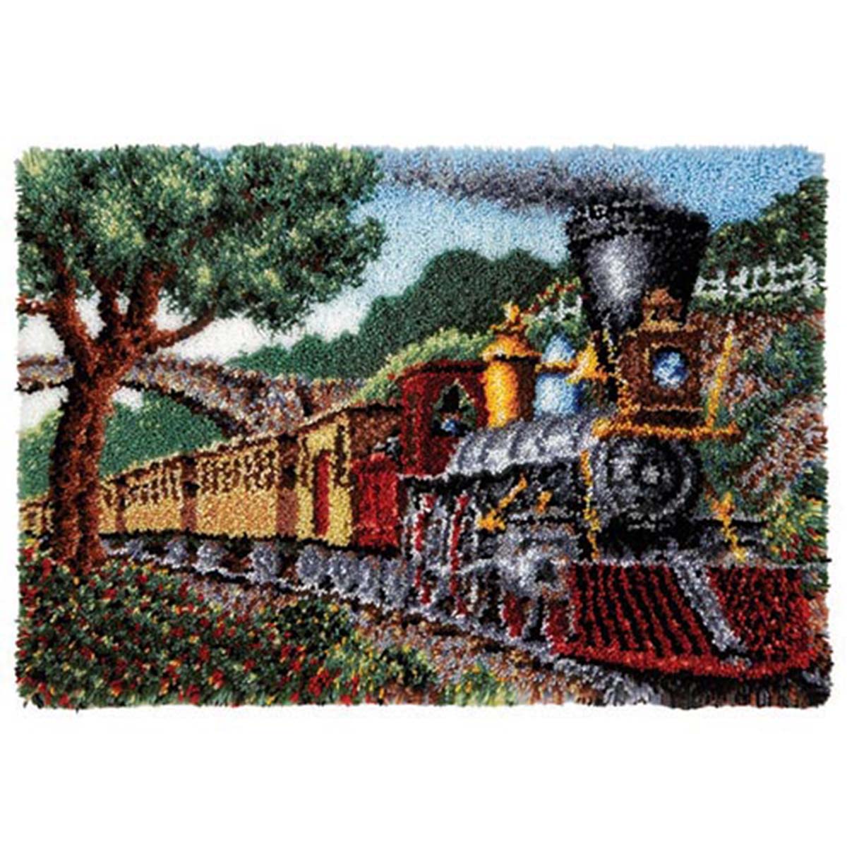 Herrschners Old Tyme Train Latch Hook Kit | Michaels