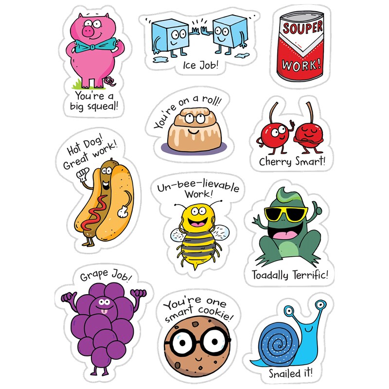 So Much Pun! Punny Rewards Stickers | Michaels