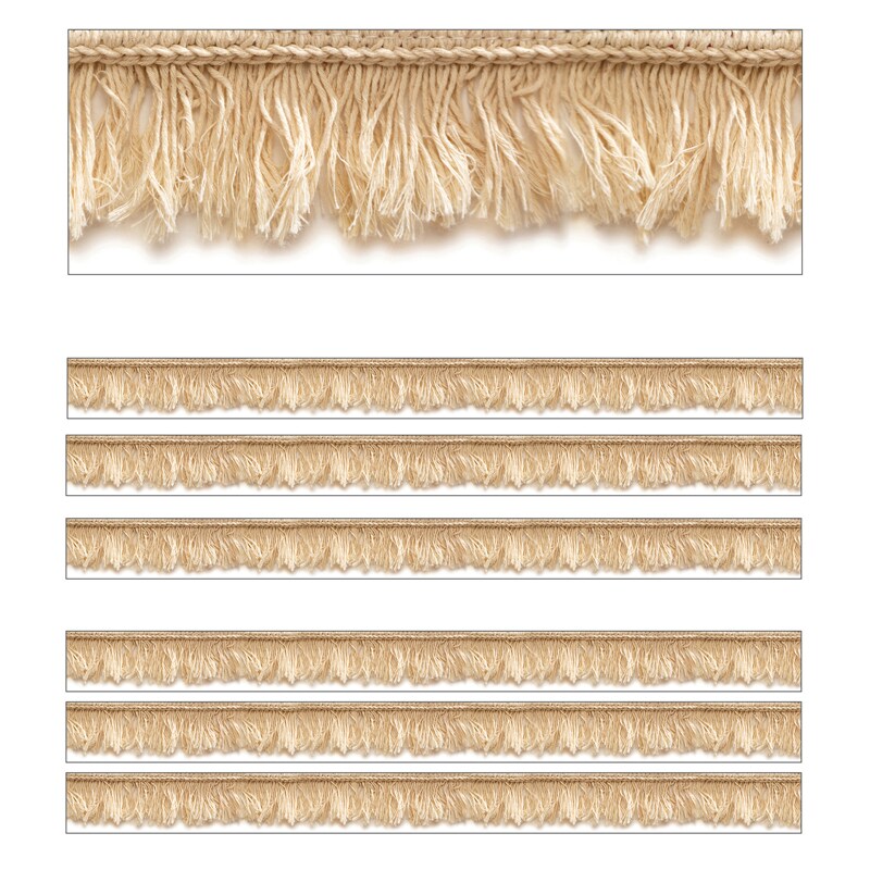Simply Boho Fringe Straight Borders, 36 Feet Per Pack, 6 Packs | Michaels