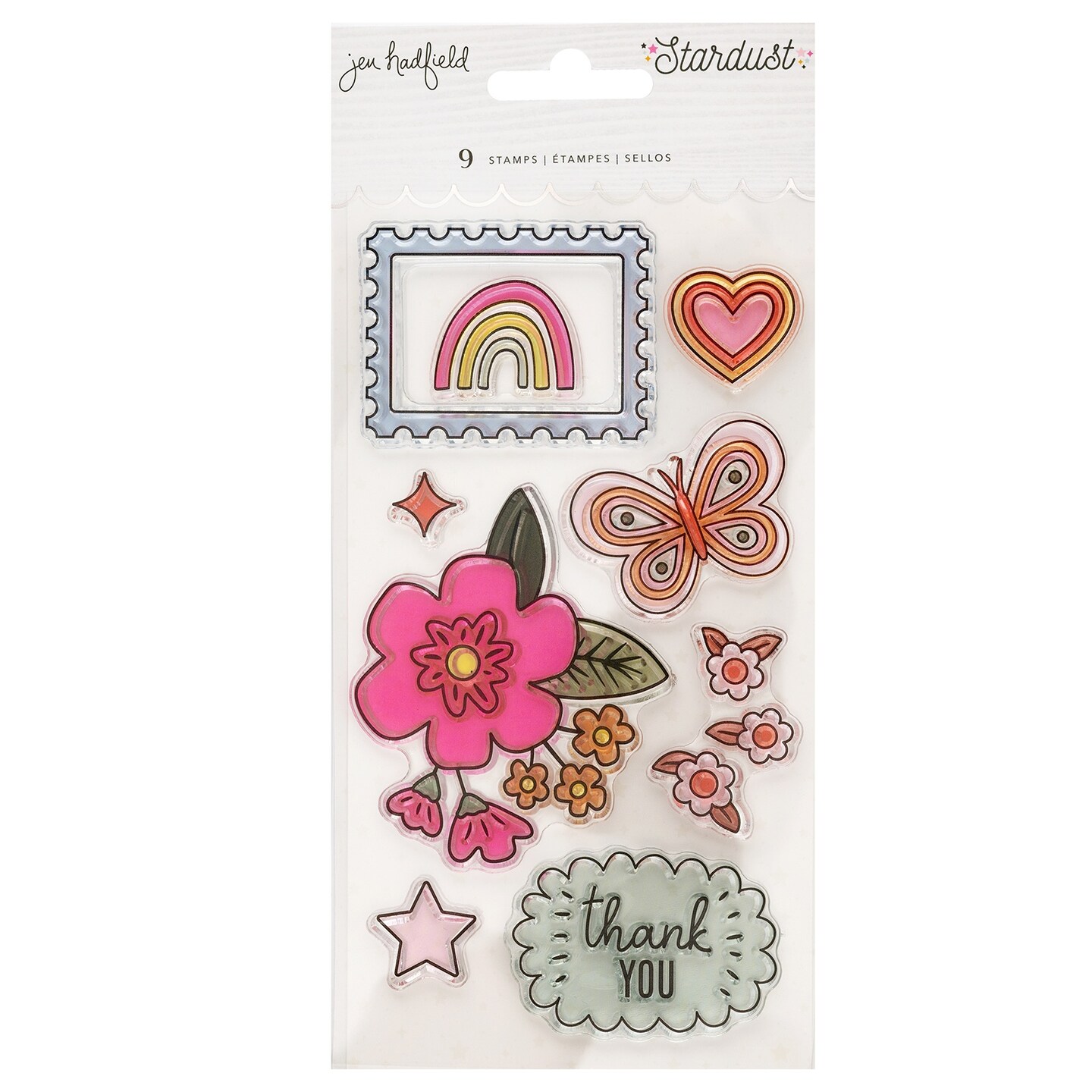 Jen Hadfield Stardust Clear Stamps 9/Pkg | Michaels