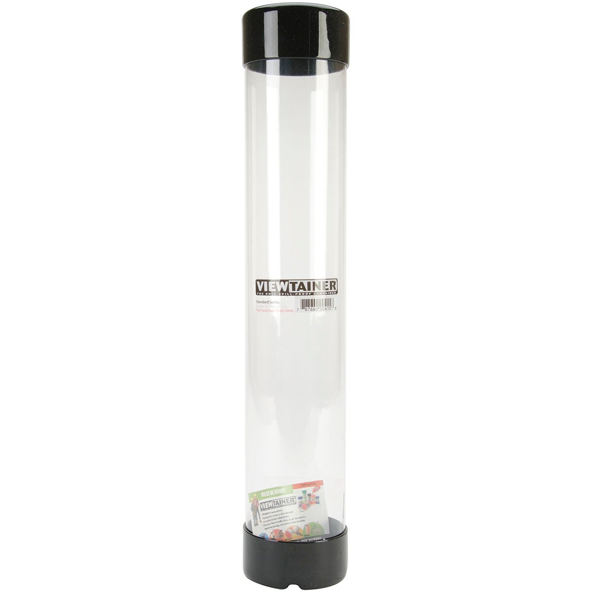 Viewtainer Slit Top Storage Container 2.75"X15"-Black | Michaels