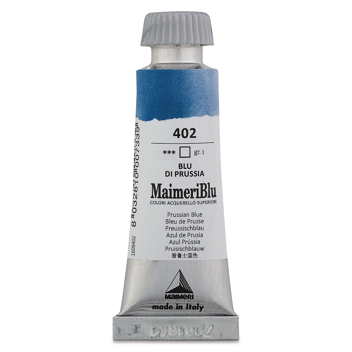 Maimeri Blu Artist Watercolor - Prussian Blue, 12 ml Tube | Michaels