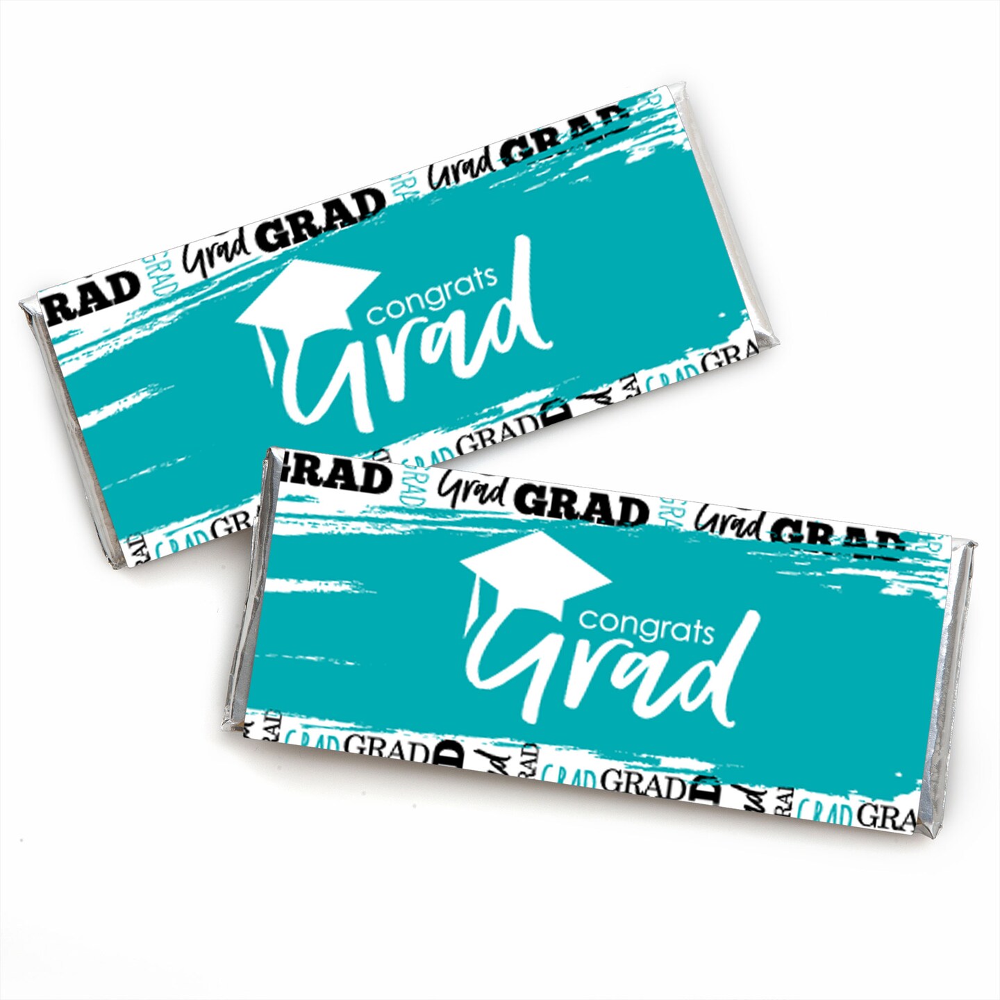 Big Dot of Happiness Teal Grad - Best is Yet to Come - Candy Bar ...