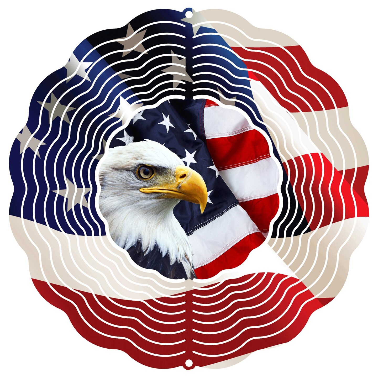 Eagle Flag Wind Spinner | Michaels